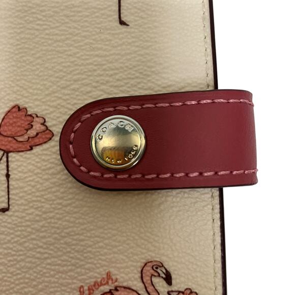 Coach | Office | Coach Flamingo Print Notebook Cover | Poshmark